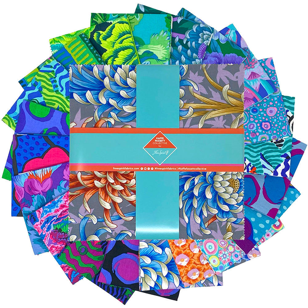 Kaffe Fassett Collective August 2025 - Layer Cake: Cool – The Cloth Shop