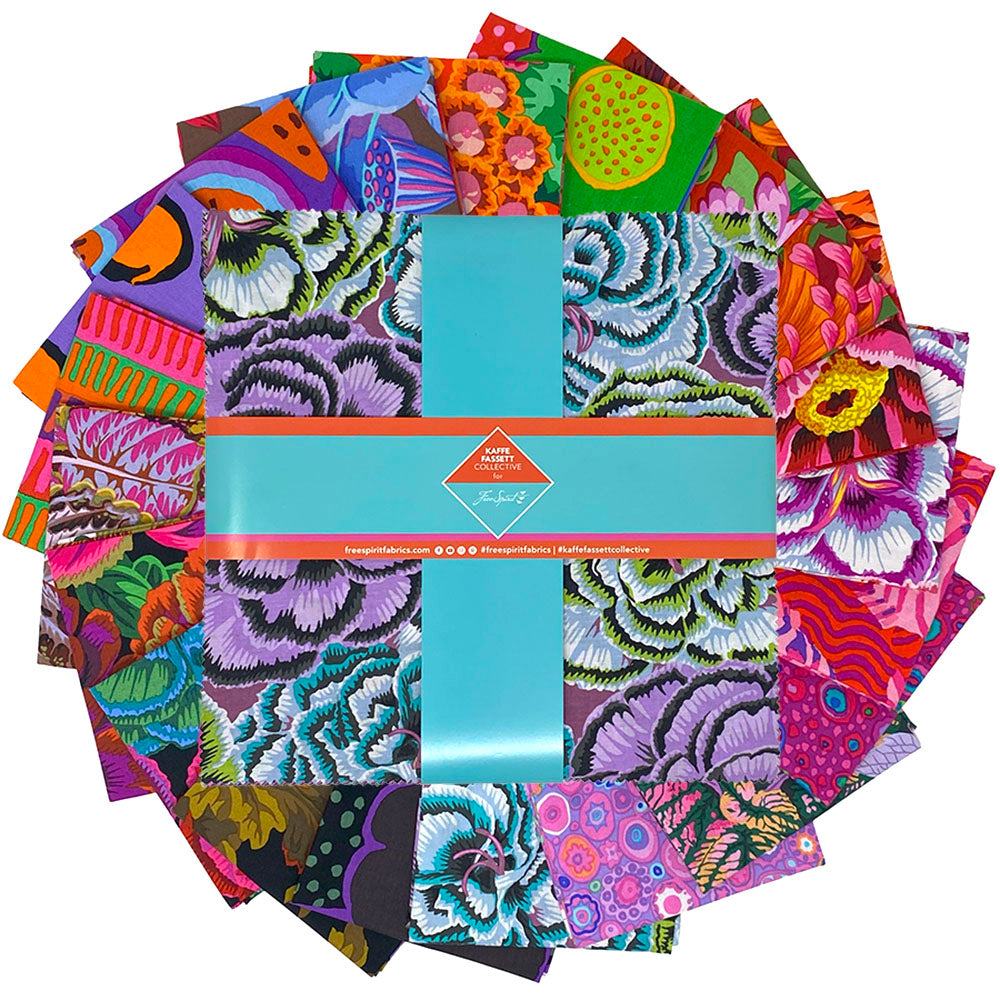 Kaffe Fassett Collective August 2025 - Layer Cake: Hot – The Cloth Shop