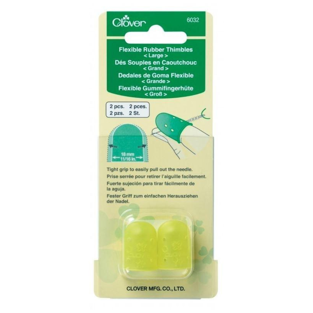 Flexible Rubber Thimbles - Various Sizes – The Cloth Shop