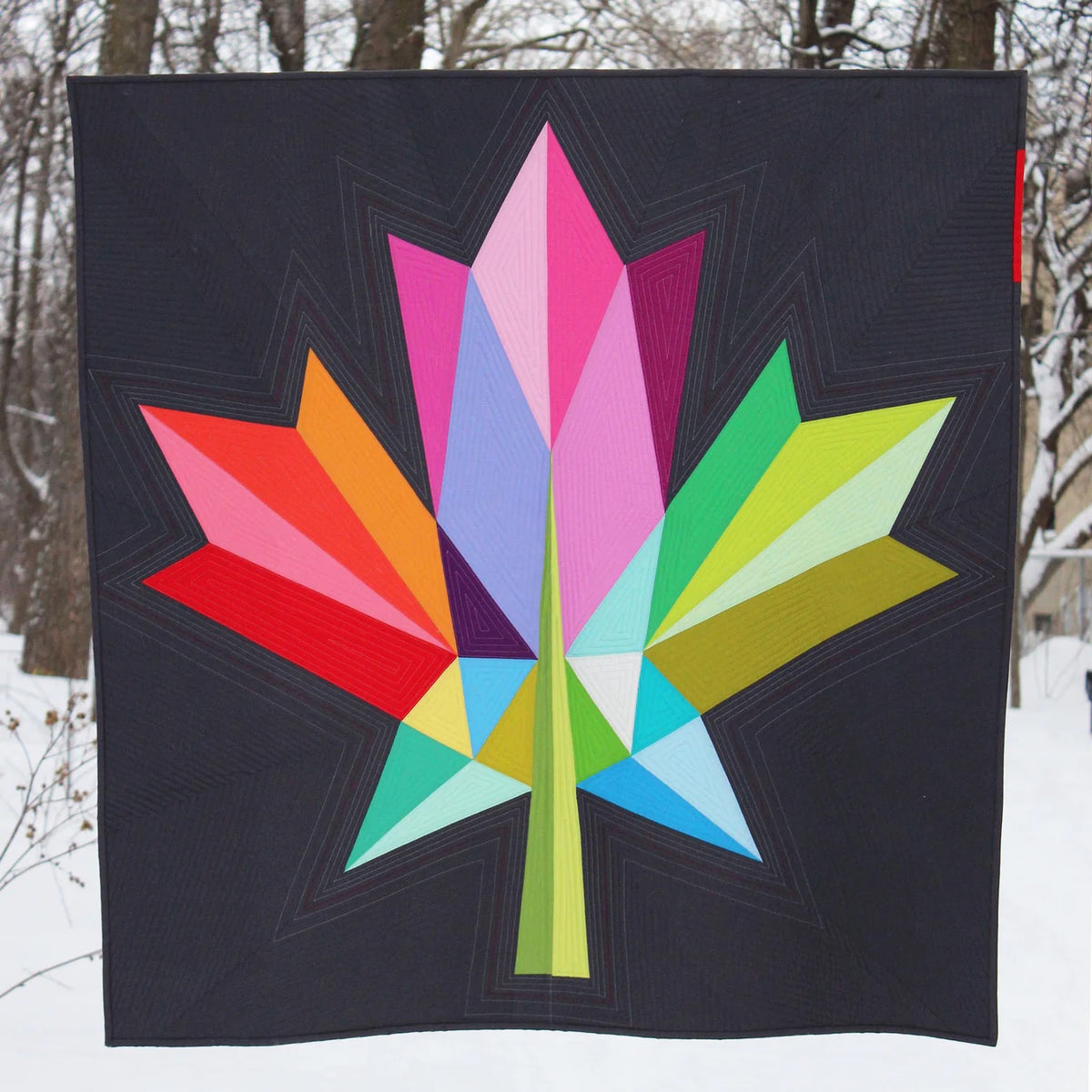 Oh Canada! Maple Leaf Quilt Kit – The Cloth Shop