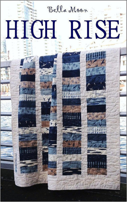 Bella Moon High Rise Quilt Pattern – The Cloth Shop