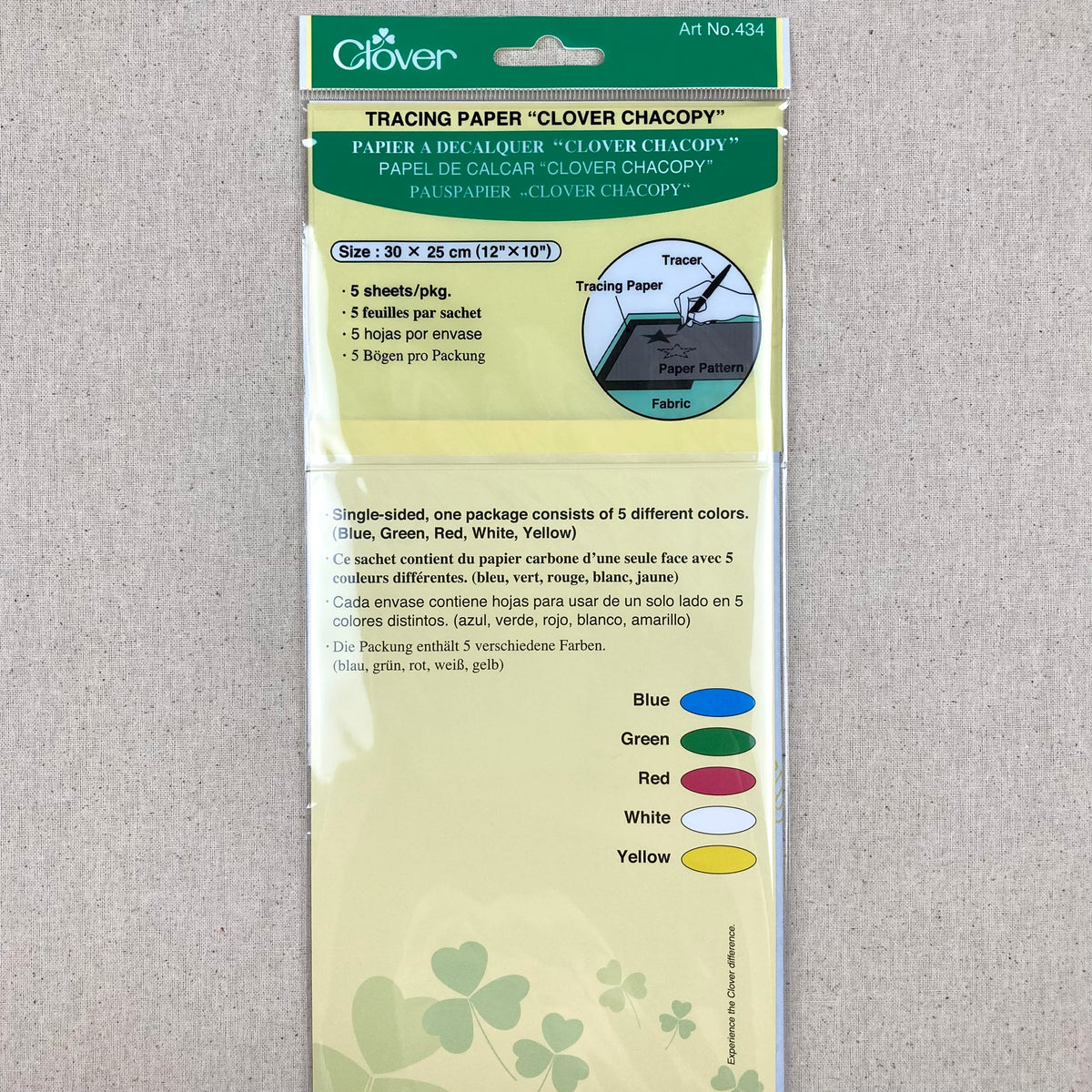 Clover 'Chacopy' Tracing Paper – The Cloth Shop